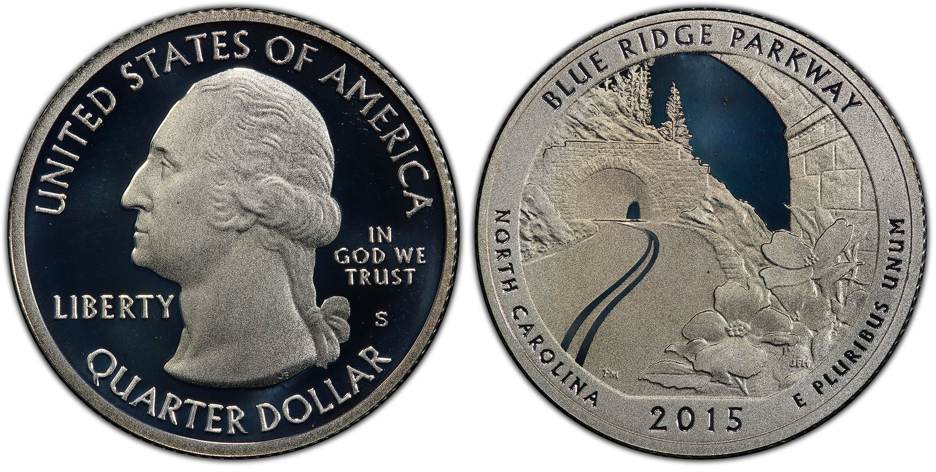 A North Carolina Quarter Featuring the Blue Ridge Parkway is the ...