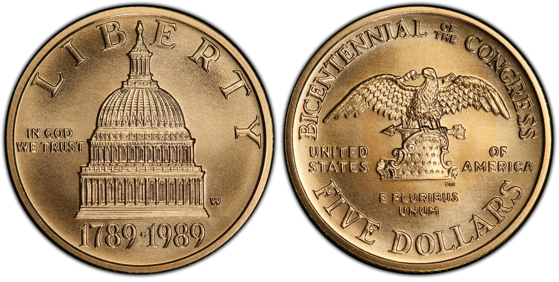 1989 Congress Bicentennial Commemorative Coins