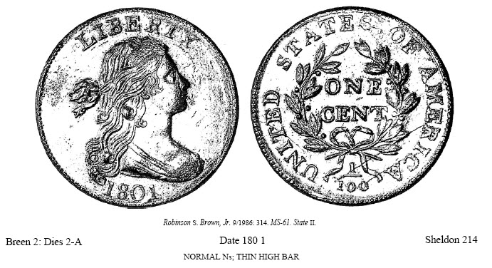 Walter Breen's Encyclopedia of Early United States Cents, 1801 (Page 2)