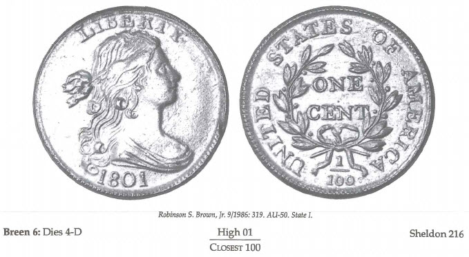 Walter Breen's Encyclopedia of Early United States Cents, 1801 (Page 5)