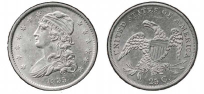 The Early Quarter Dollars of the United States, Quarter Dollars Of 1835 ...