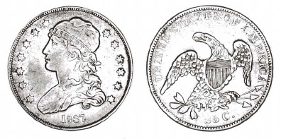 The Early Quarter Dollars of the United States, Quarter Dollars Of 1837 ...