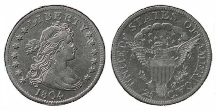 The Early Quarter Dollars of the United States, Quarter Dollars Of 1804